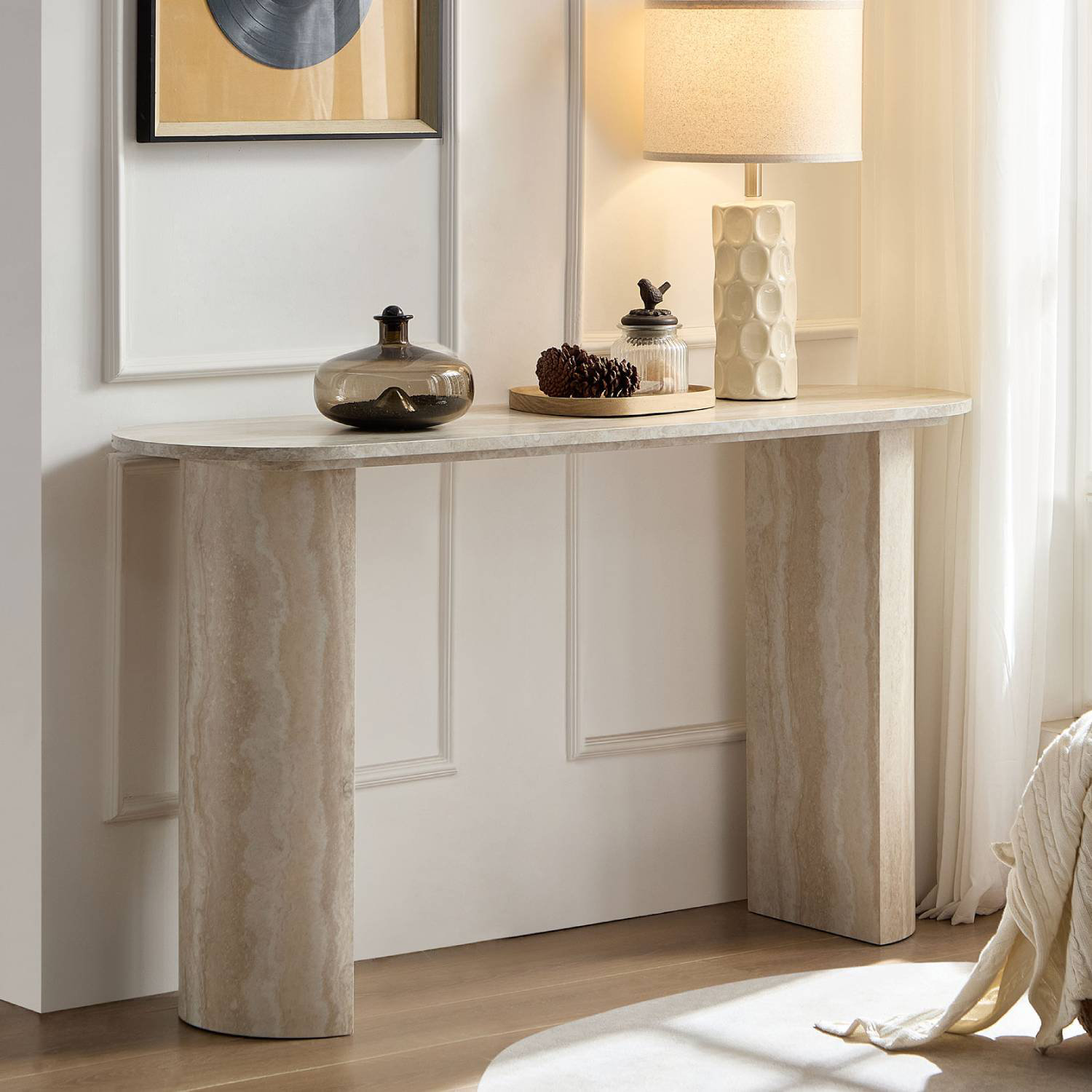 Ivy Bronx 55.12" MDF Console Table - Wayfair Canada