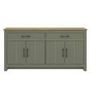 Limestone 4 Door 2 Drawer Multifunctional Sideboard & Reviews | Wayfair ...