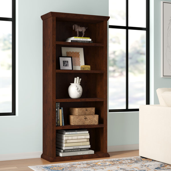 Gracie Oaks Maeghen 67'' H x 30'' W Standard Bookcase & Reviews | Wayfair