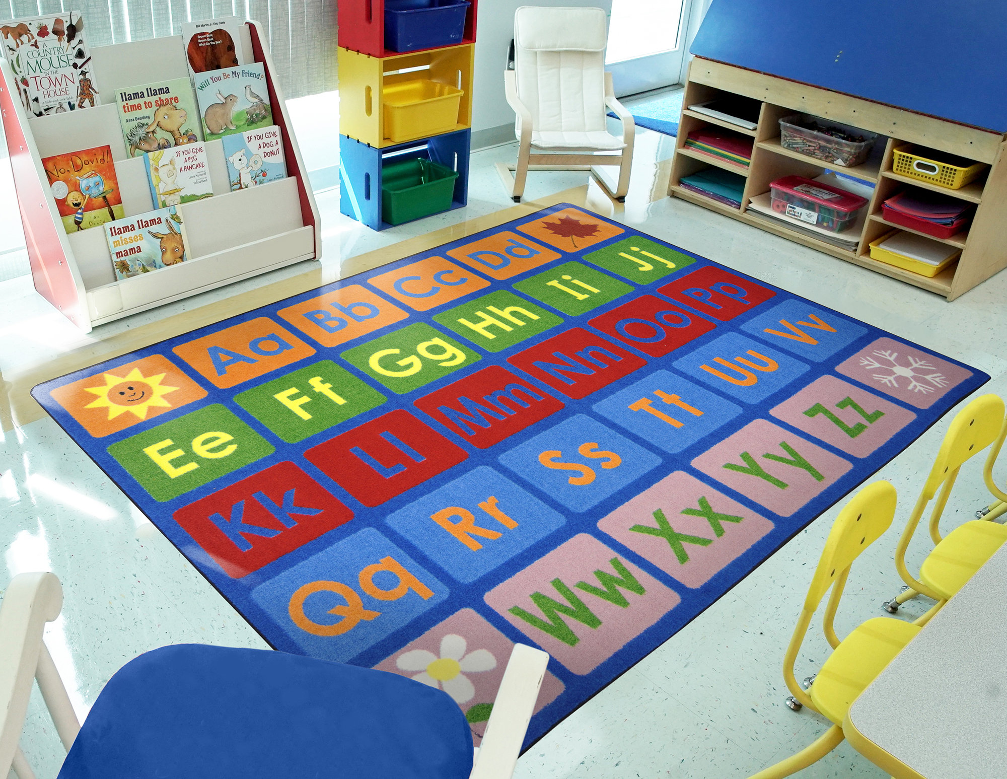 Joy Carpets Any Day Alphabet by Joy Carpets Area Rug | Wayfair