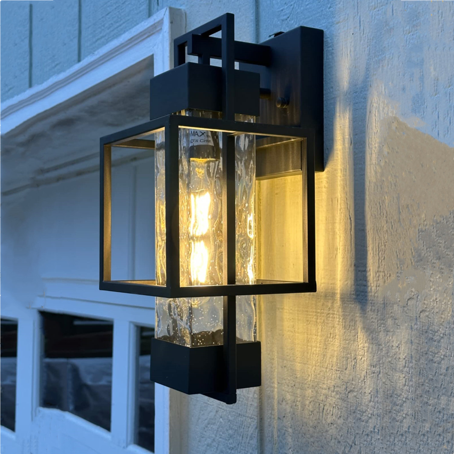 Wrought Studio™ Outdoor Wall Light Dusk To Dawn Wall Sconce Waterproof Porch Lighting (bulb ...