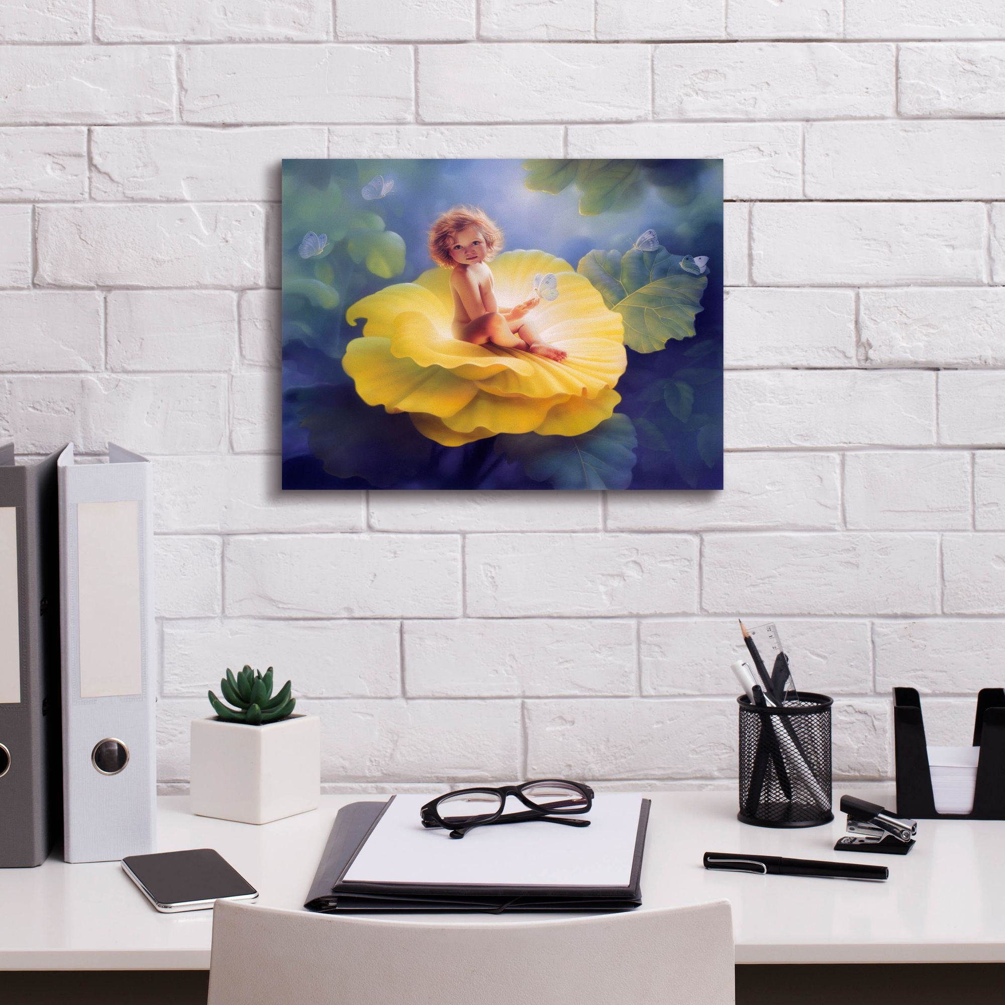 Winston Porter Baby First Light On Canvas by Kirk Reinert Print | Wayfair