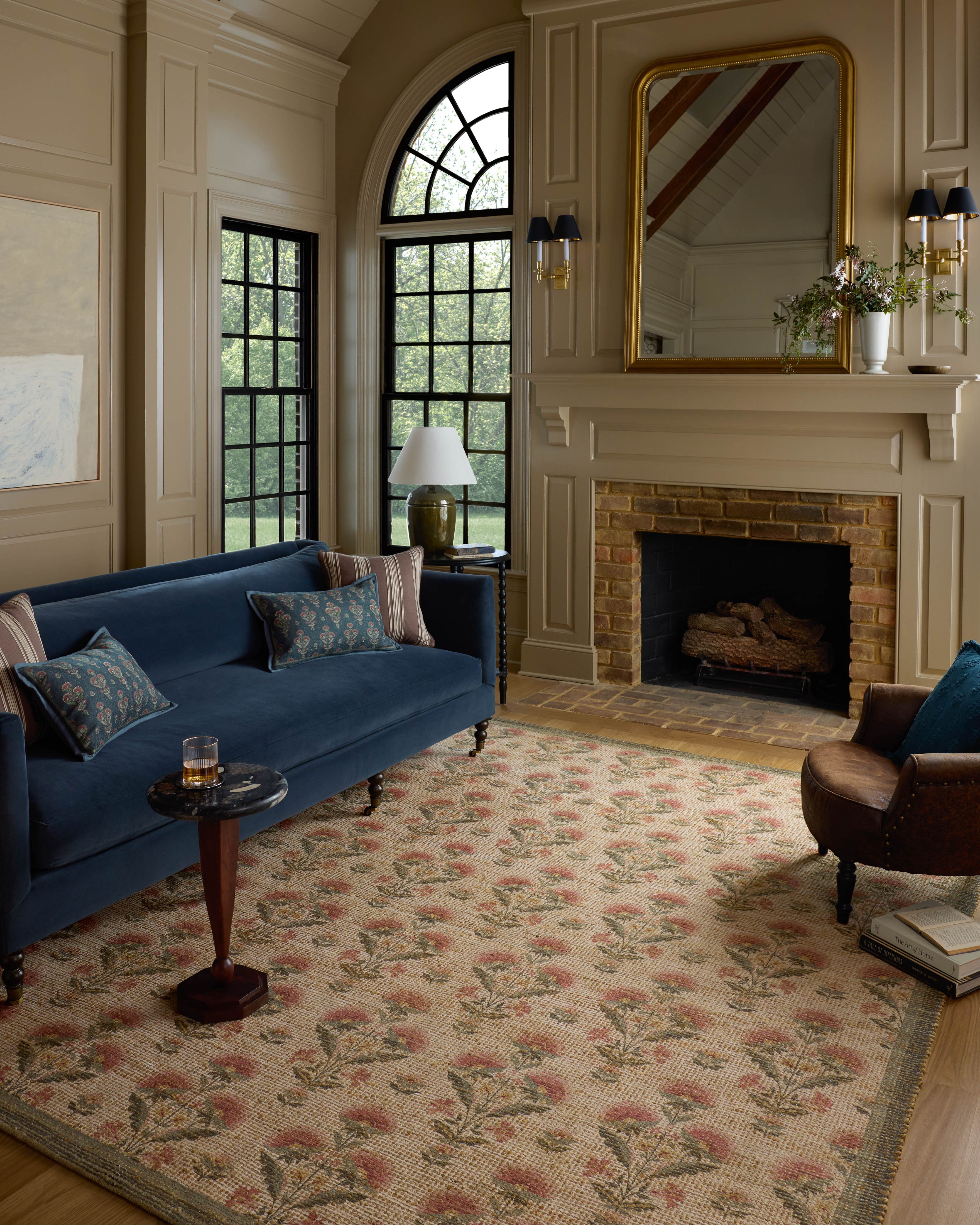 Chris Loves Julia x Loloi Rue Sage / Blush Area Rug & Reviews | Wayfair