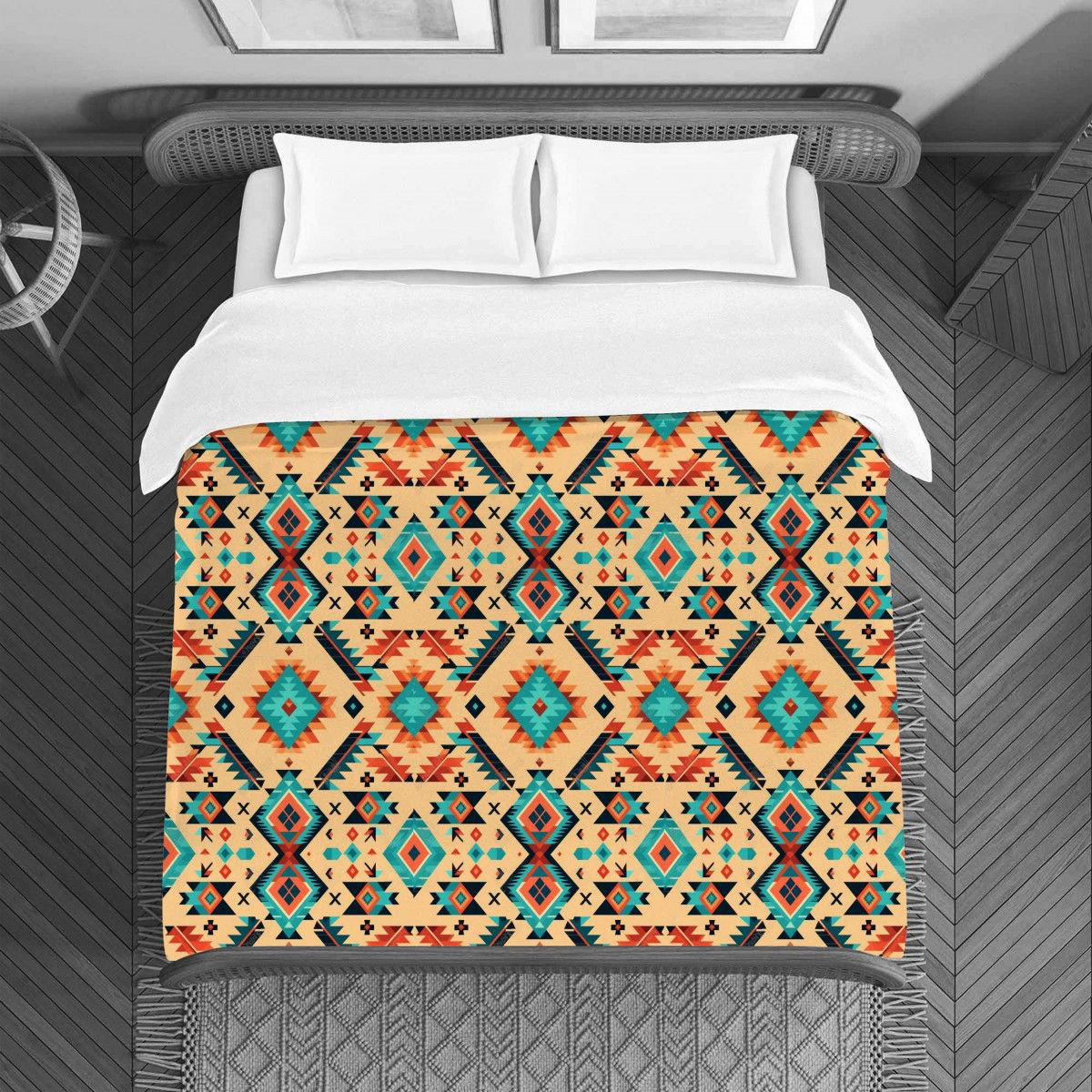 VisionDecor Native American Style Native American Bedding Style Duvet ...