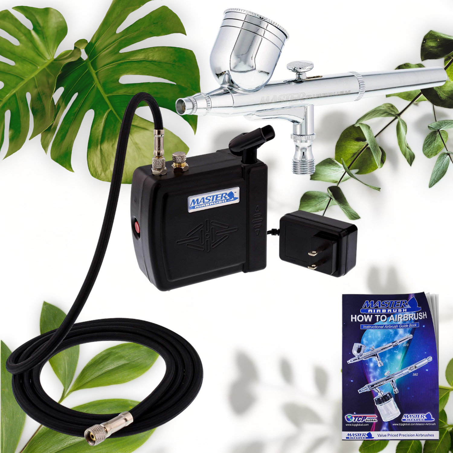 BRBCA AirMaster Pro Multi-Purpose Airbrush Kit with Compressor | Wayfair