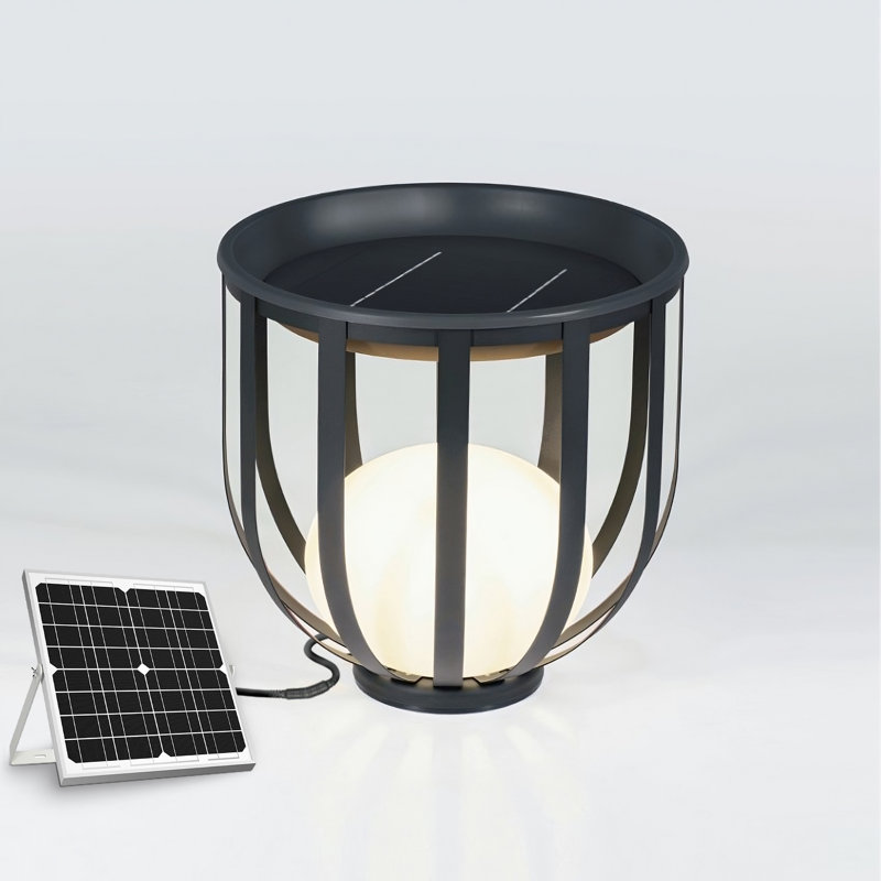 VIVZONE Integrated LED Outdoor Floor Lamp & Reviews | Wayfair