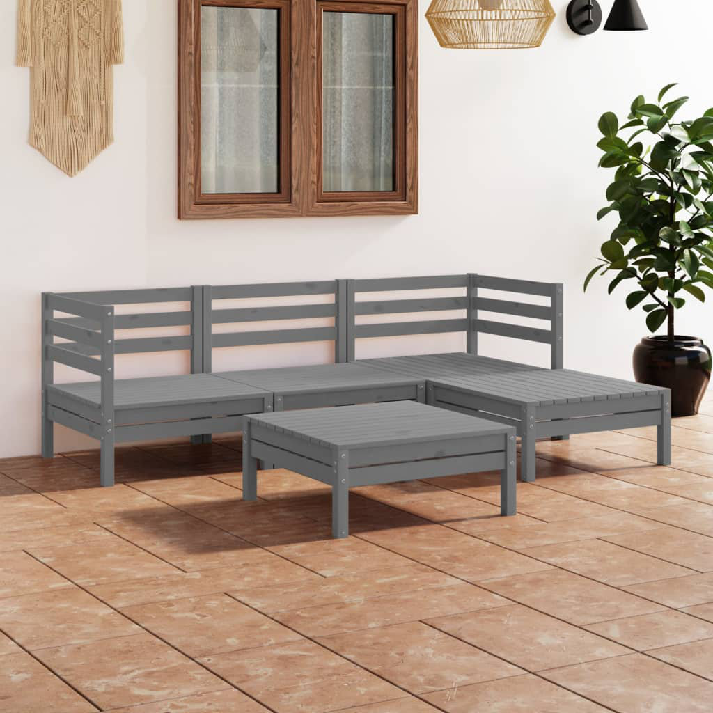 Ebern Designs Shylon 5 Piece Complete Patio Set | Wayfair
