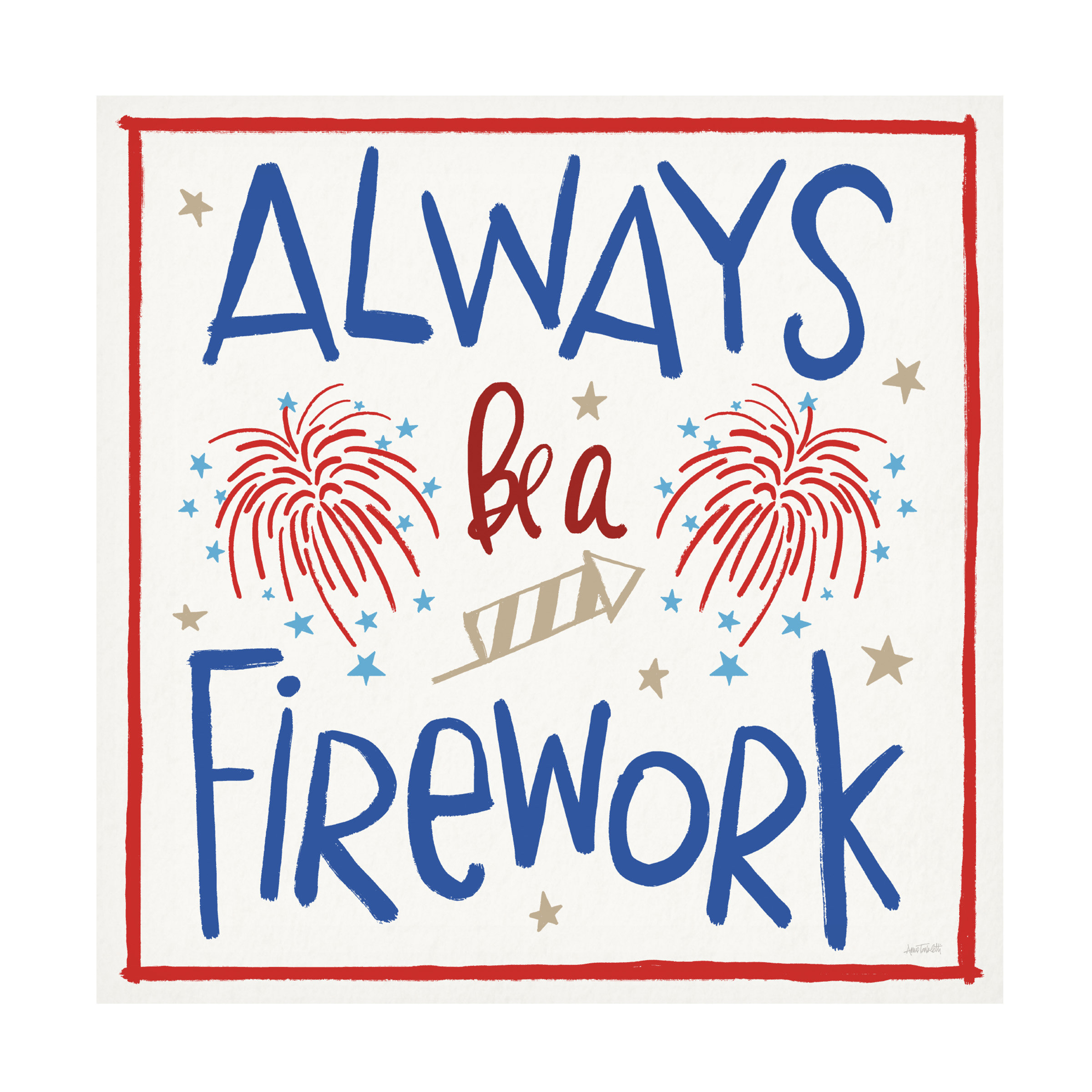 Trinx Anne Anne Spangled Sayings IV - Wayfair Canada