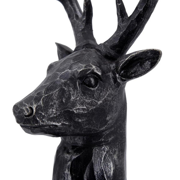 Steelside™ Gerald Handcrafted Deer Head & Reviews | Wayfair