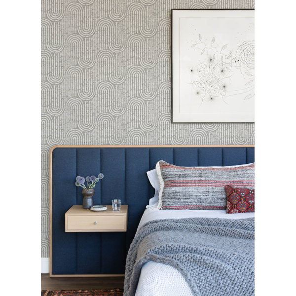 Scott Living Home Trippet Zen Waves Wallpaper | Wayfair