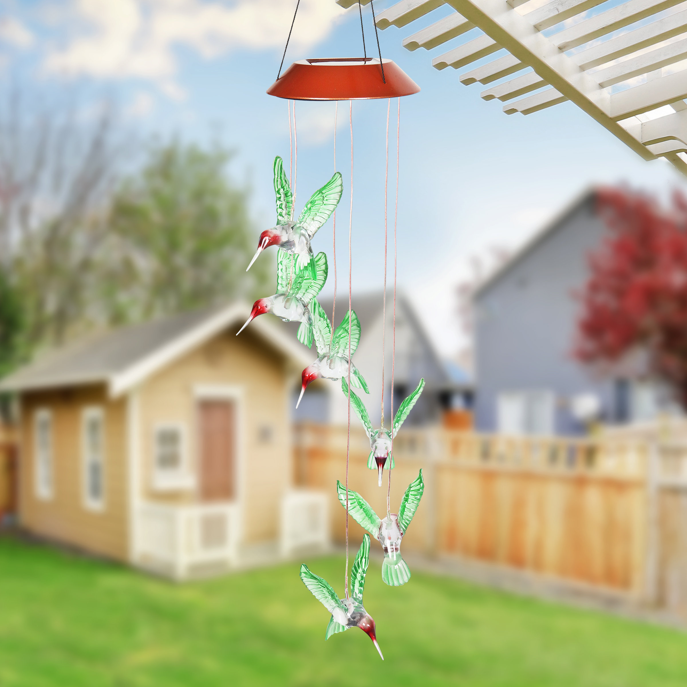August Grove Angelie Hummingbird Hanging Rotator - Wayfair Canada
