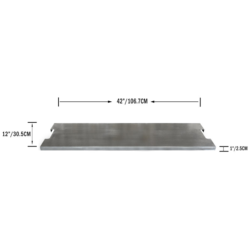 Envelor Granville Outdoor Fire Pit Set 17'' H x 60'' W Includes ...