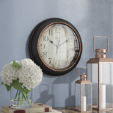 Gold Wall Clocks You'll Love | Wayfair
