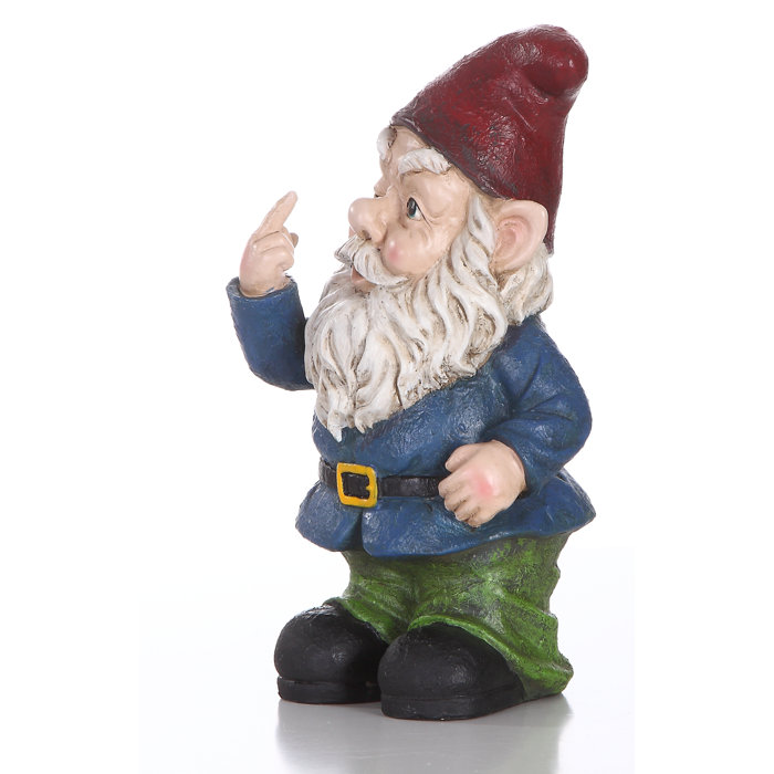 Hi-Line Gift Ltd. Winking Gnome Statue & Reviews | Wayfair