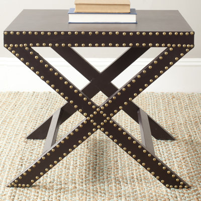 House of Hampton® Nara Drum End Table with Storage & Reviews | Wayfair
