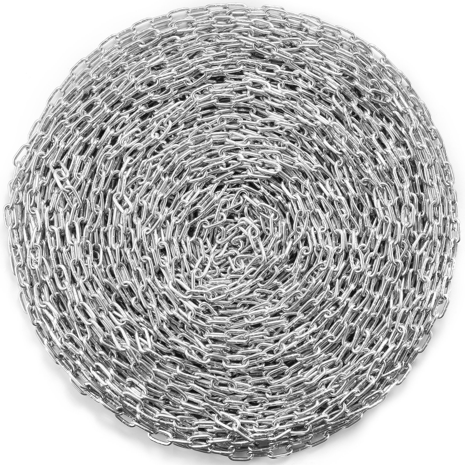 WFX Utility™ Zinc Plated Proof Coil Chain Carbon Steel Chain Sling 3/16 ...