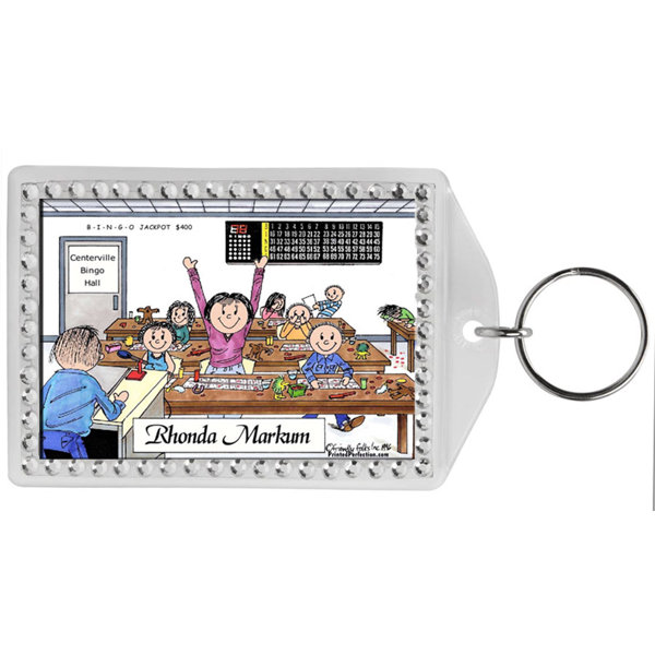 Printed Perfection Personalized Friendly Folks Bingo Player- Female ...