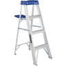 Louisville Ladder 4 ft. Aluminum Step Ladder with 250 lbs. Load ...