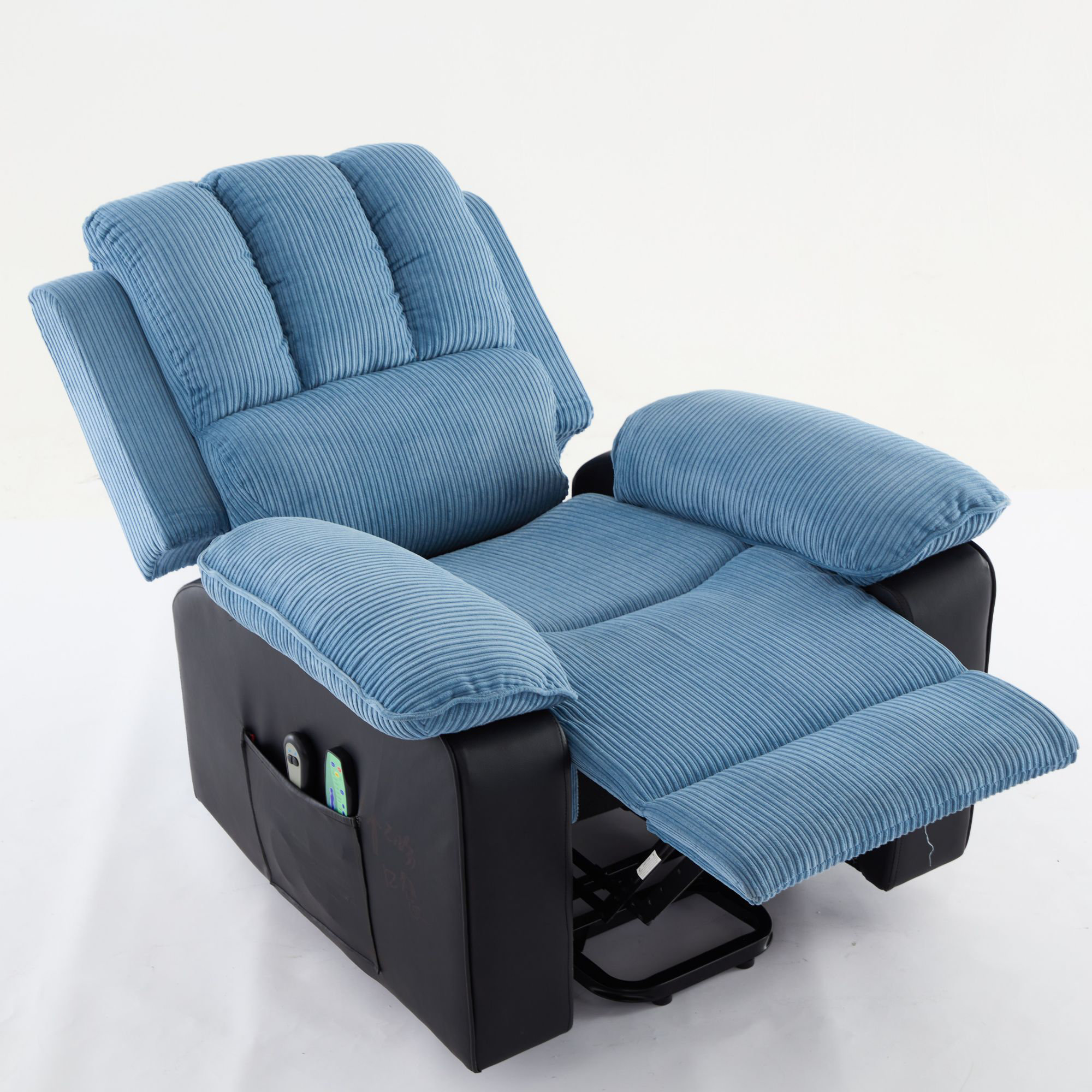 Latitude Run® Recliner Chair With Heat And Vibrating Massage, Comfy ...