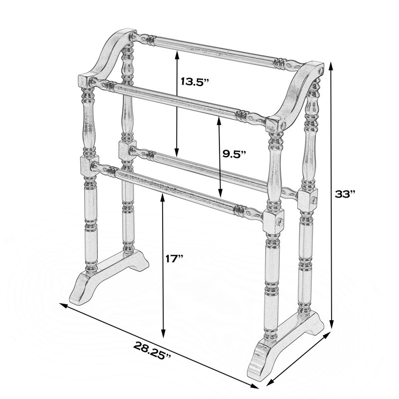 Canora Grey Vintage Quilt Rack & Reviews | Wayfair