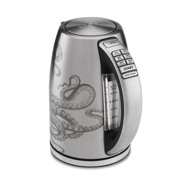 Cuisinart Caskata PerfecTemp 1.7-Liter Cordless Programmable Electric ...