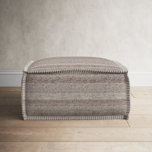 Farmhouse & Rustic Pouf Ottomans | Up To 60% Off | Birch Lane