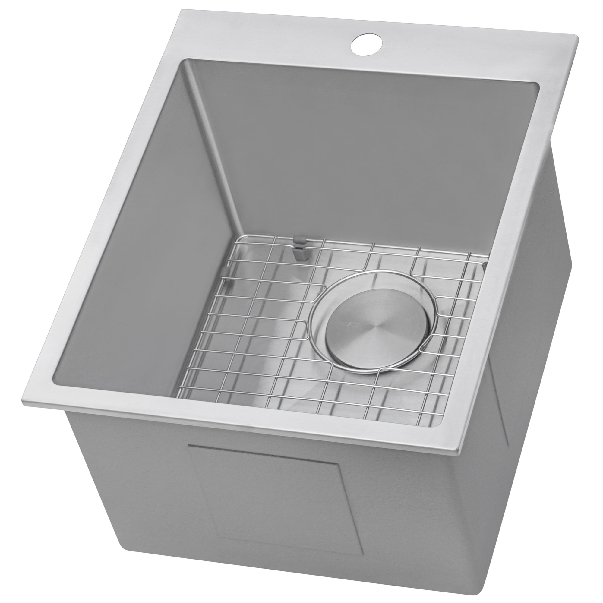 Ruvati Topmount Laundry Utility Sink 18 x 22 x 12 inch Rounded Corners ...