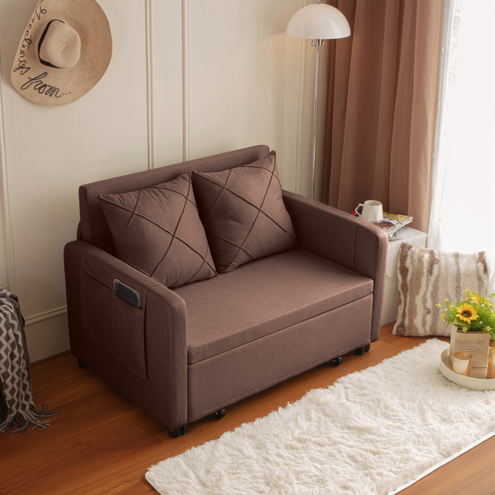 Latitude Run® Geovoni 45" Upholstered Loveseat - Wayfair Canada