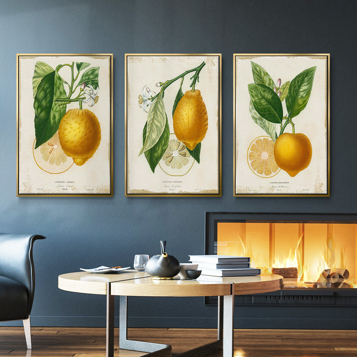 Wexford Home French Lemon I 3 Pieces | Wayfair