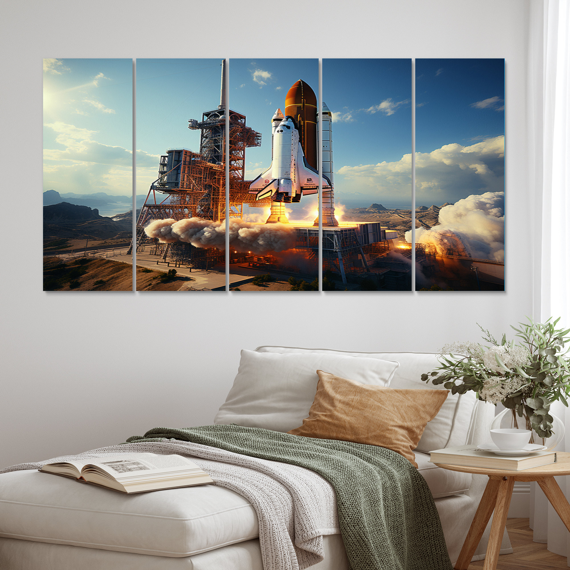 Latitude Run® Space Shuttle Payload Deployment I - Space Shuttle Wall ...