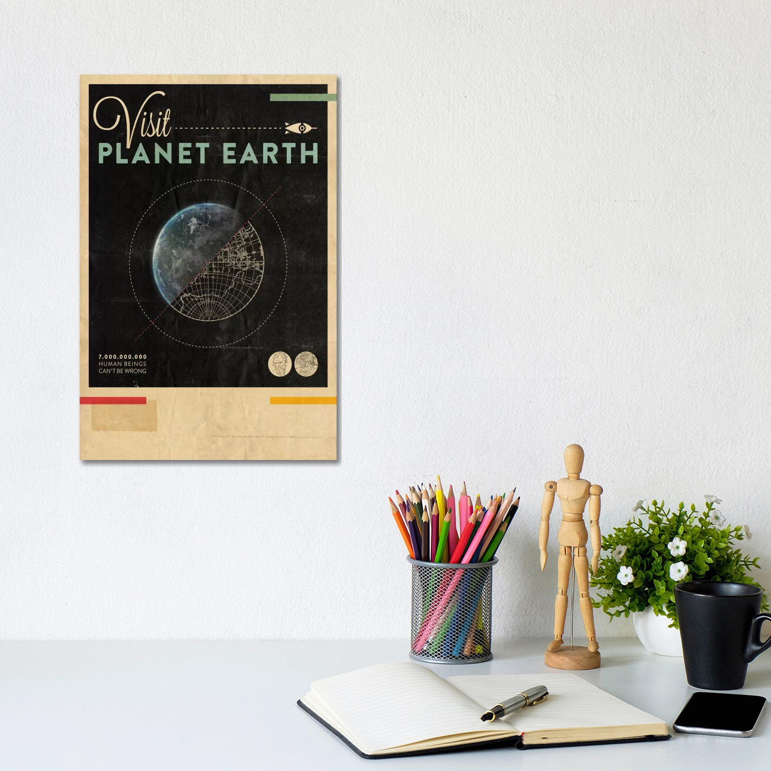 Happy Larry Visit Planet Earth | Wayfair.co.uk