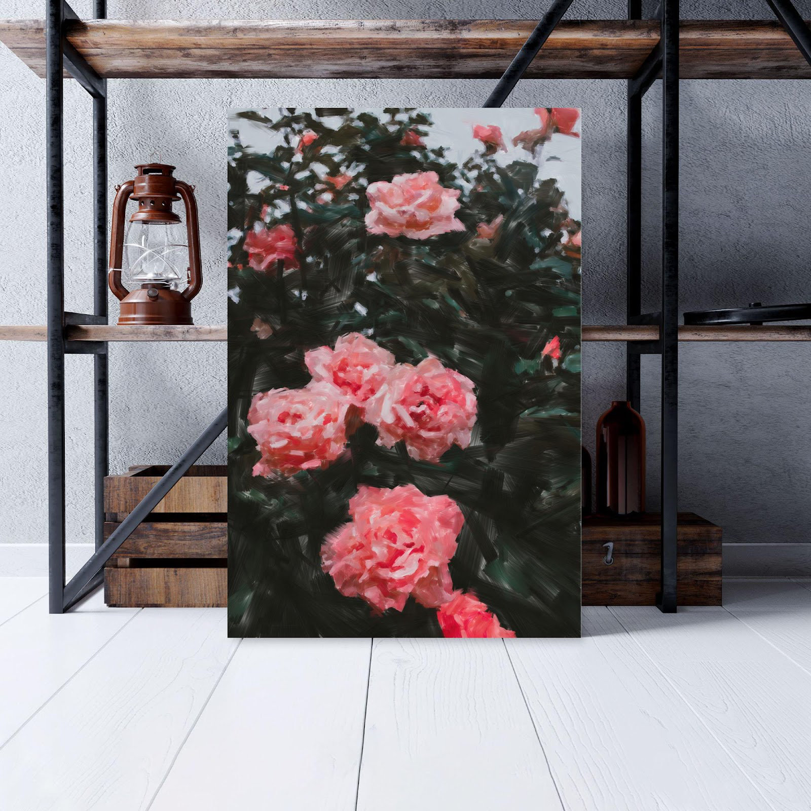 Red Barrel Studio® Macro Photography Of Pink Rose Flowers - 1 Piece ...