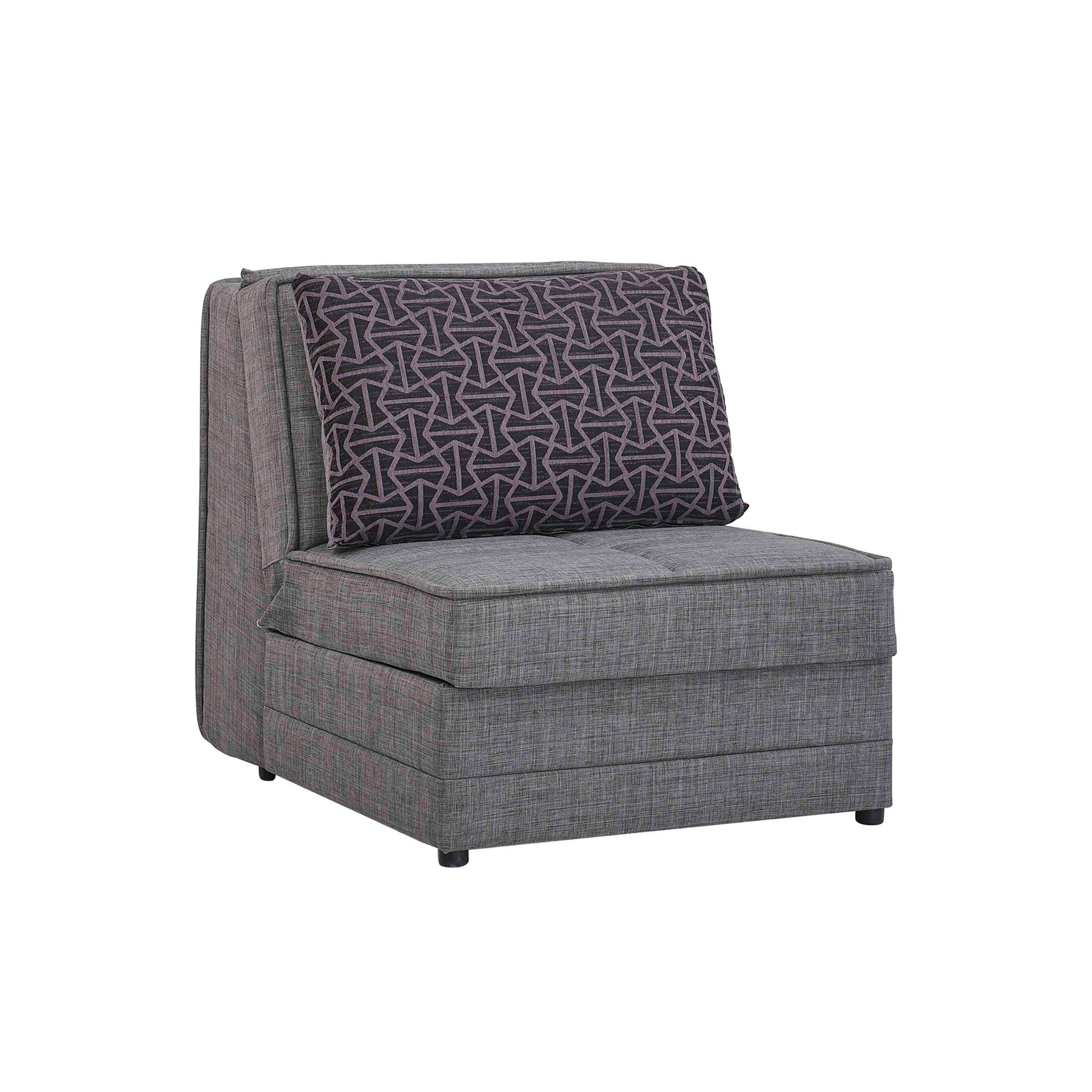 Wildon Home® Upholstered Convertible Armchair with Storage | Wayfair