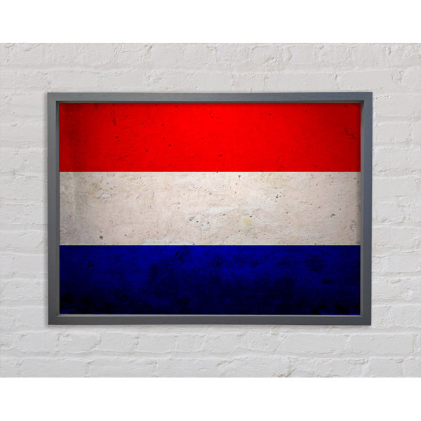 Bright Star Netherland Flag - Single Picture Frame Art Prints on Canvas ...