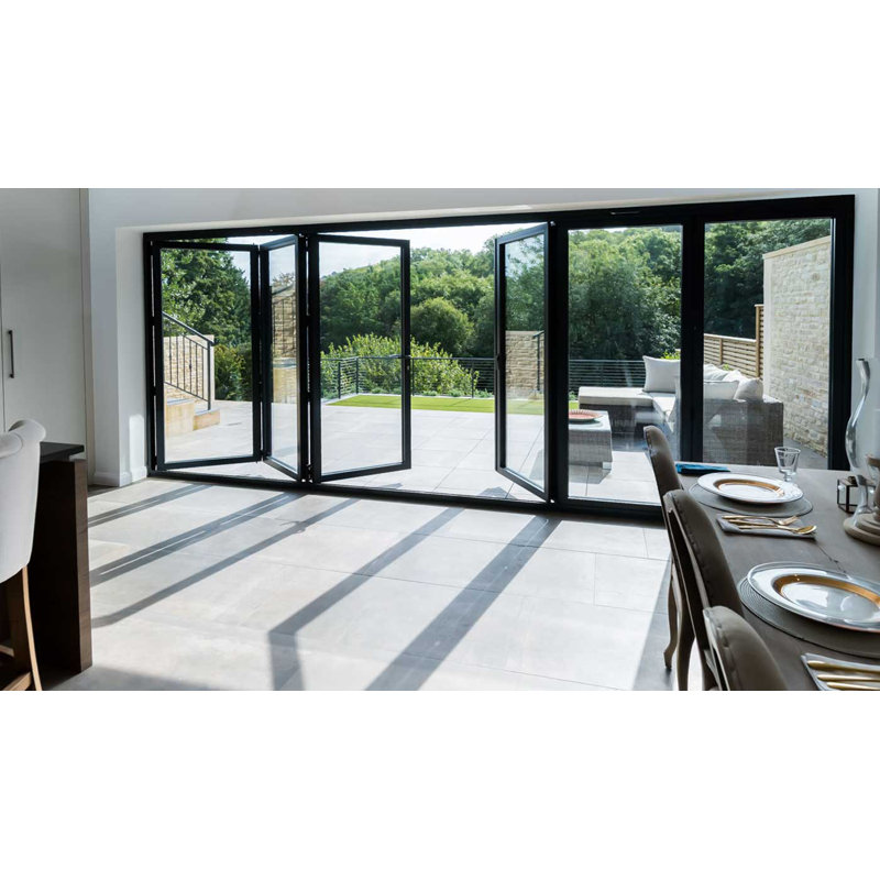 Custom Iron Door Pros Bi Fold Aluminum Doors | Wayfair