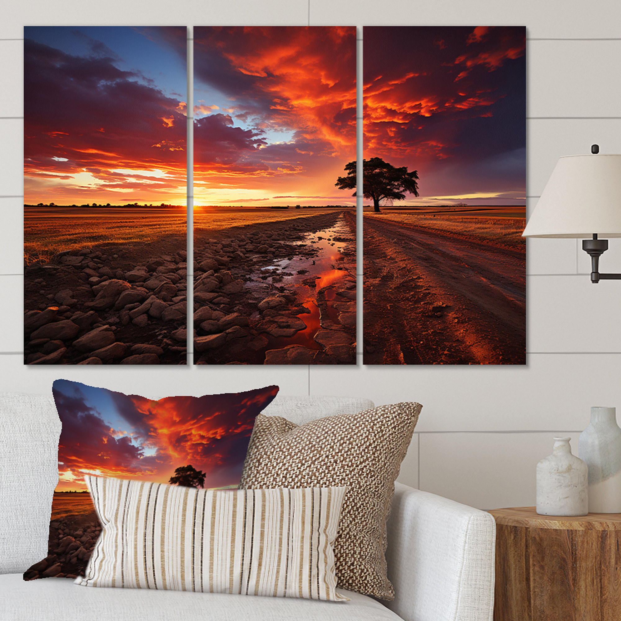 Highland Dunes Canada Saskatchewan Sunsets - Landscapes Wall Art Print ...