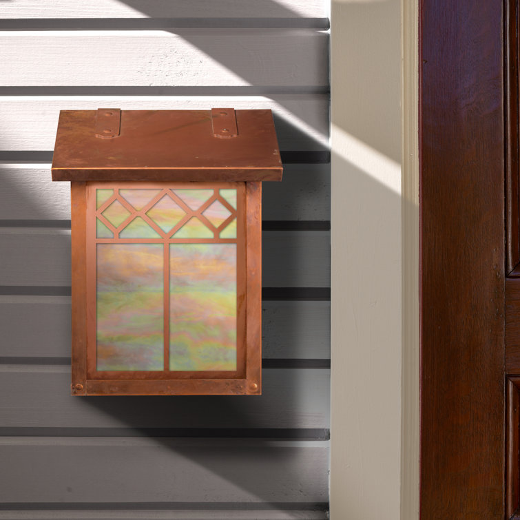 America's Finest Lighting Company Matrix Window Wall Mounted Mailbox ...