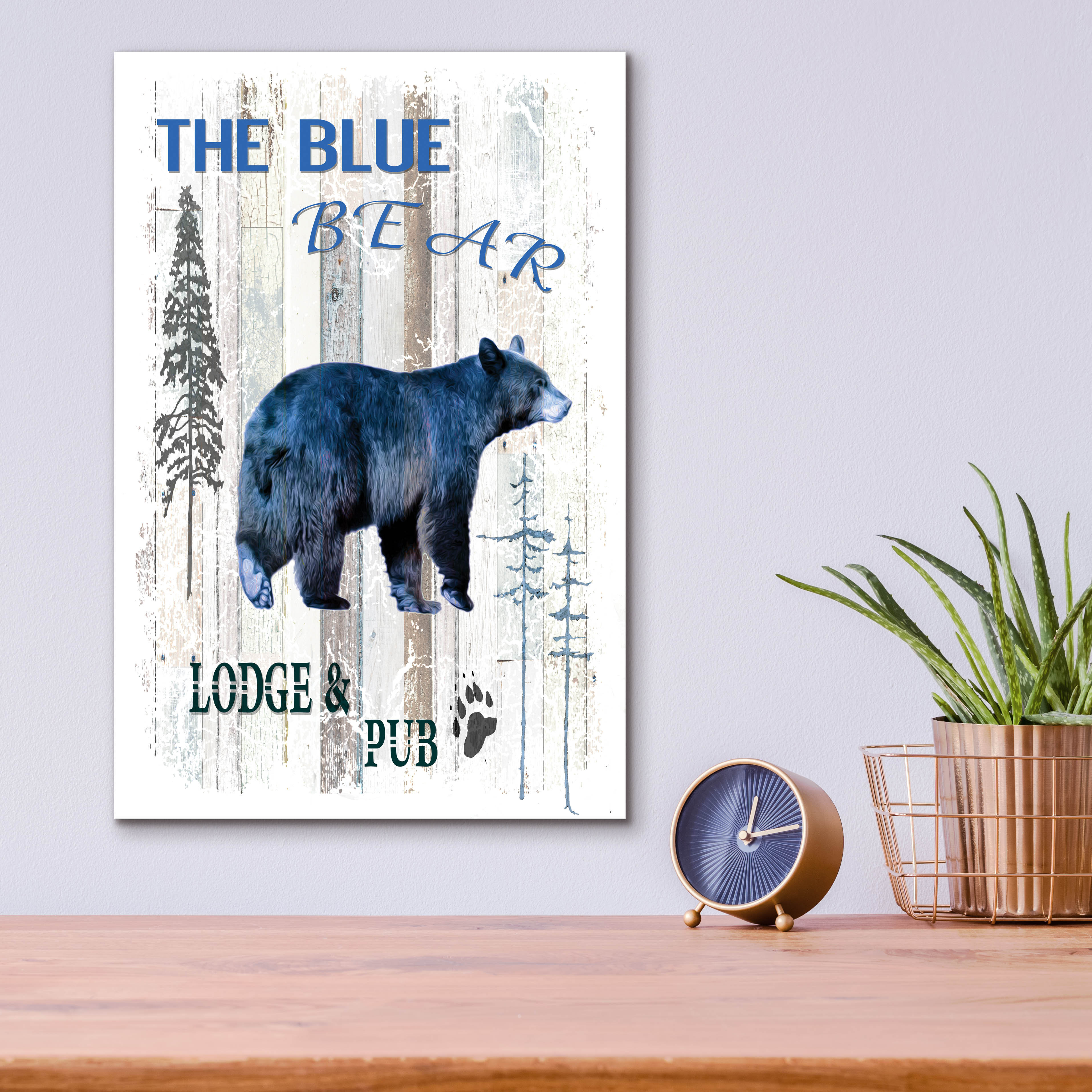 Union Rustic " The Blue Bear " by Lightbox Journal | Wayfair