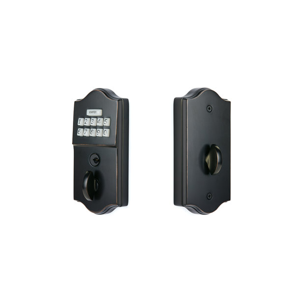 Emtek Classic Electronic Keypad Deadbolt | Wayfair