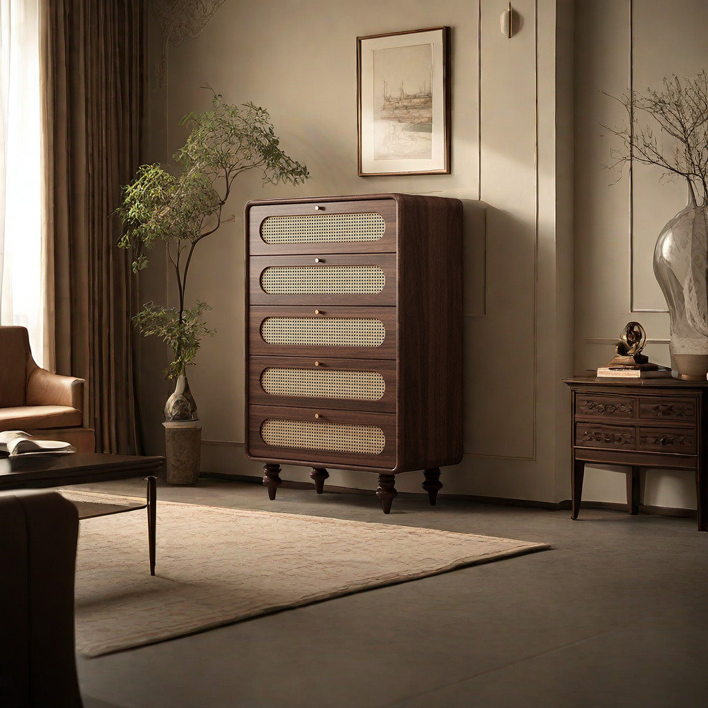 Dream cabinet Retro Style Storage Entrance Cabinets Accent Chest | Wayfair