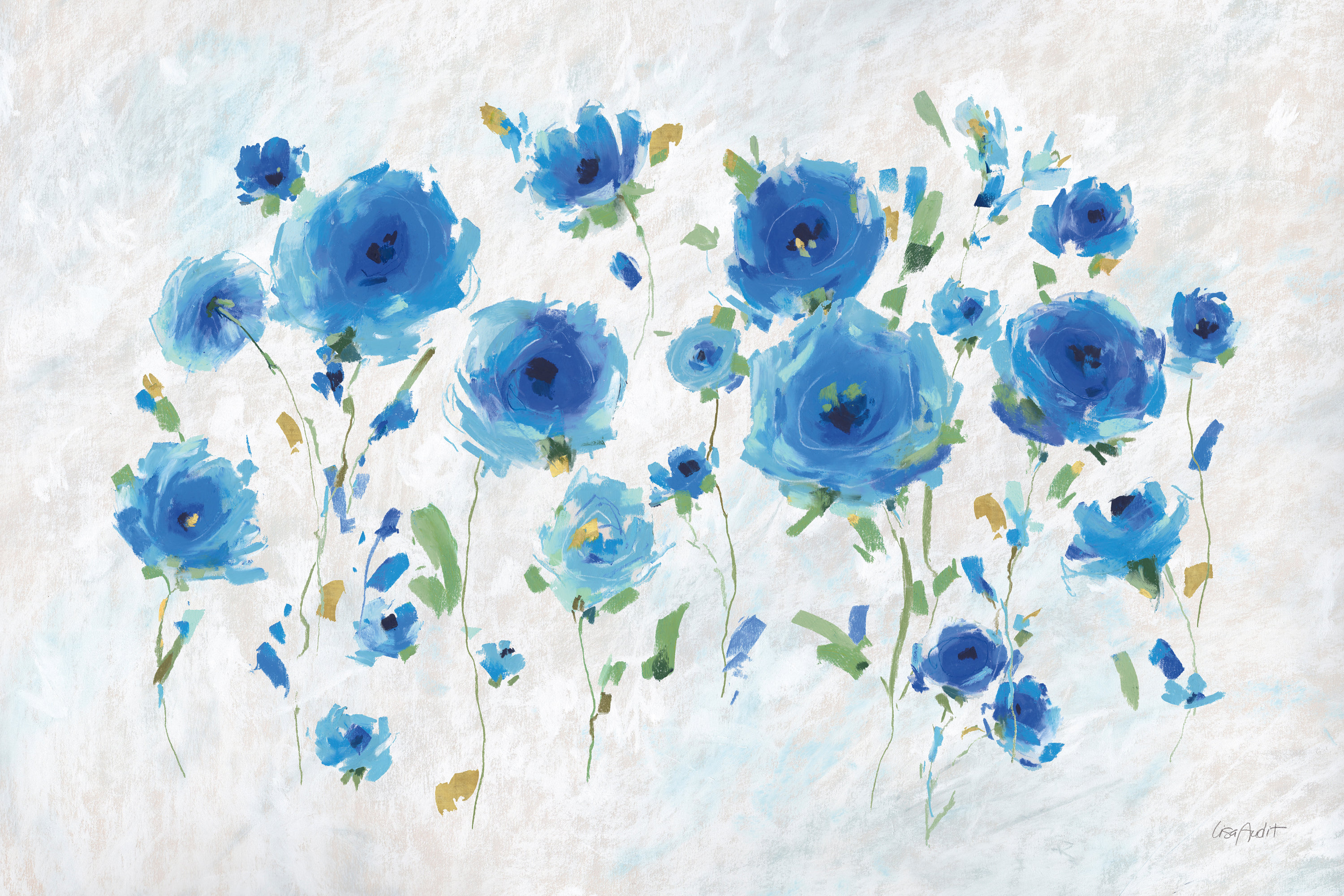 Winston Porter Imrana Blueming 02 by Lisa Audit - Wrapped Canvas Print ...