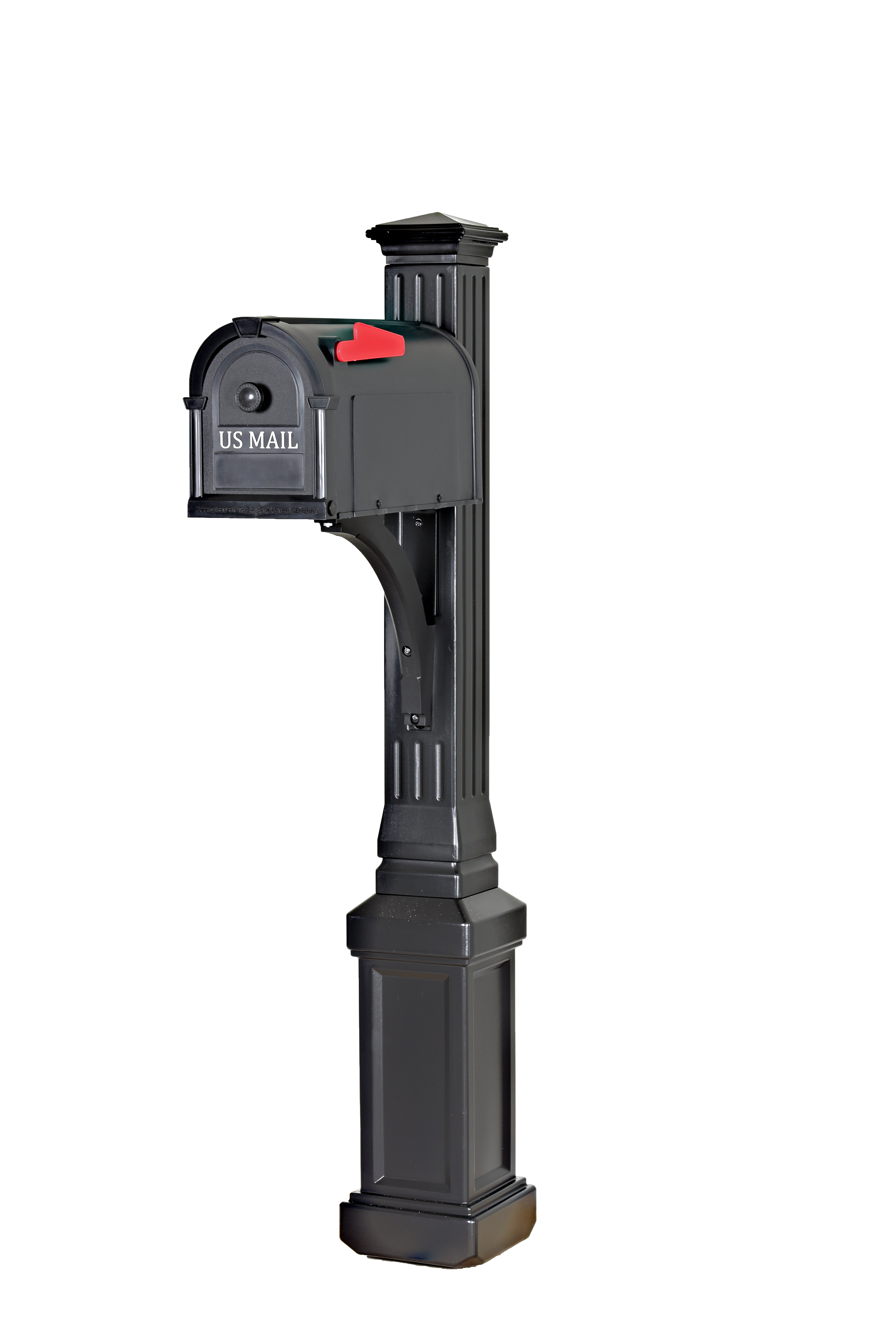 Postal Pro Mailboxes Lexington Mailbox and Post Kit & Reviews | Wayfair