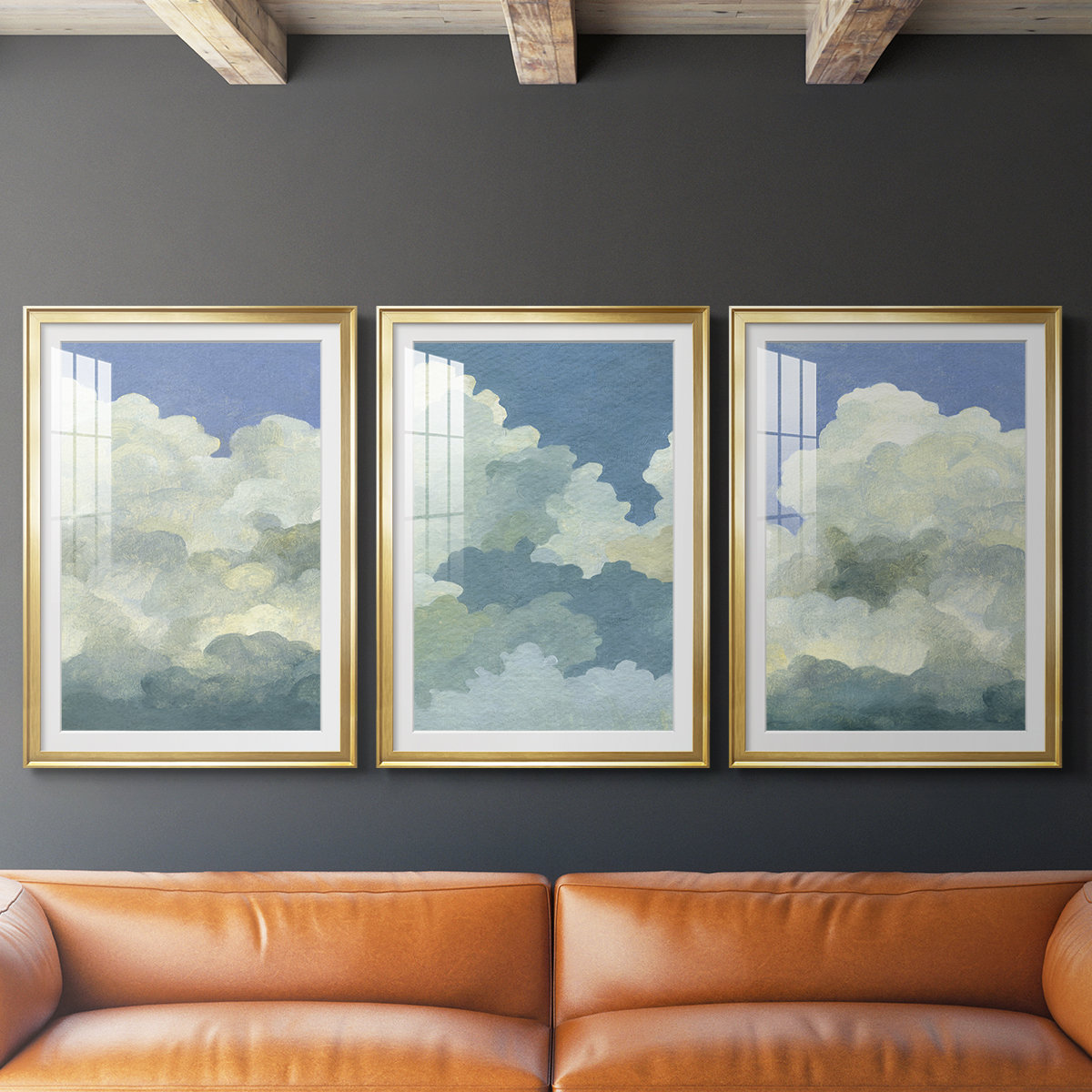 Wildon Home® Cumulus Tower I -Custom Framed Premium Print W Matt - 3 ...