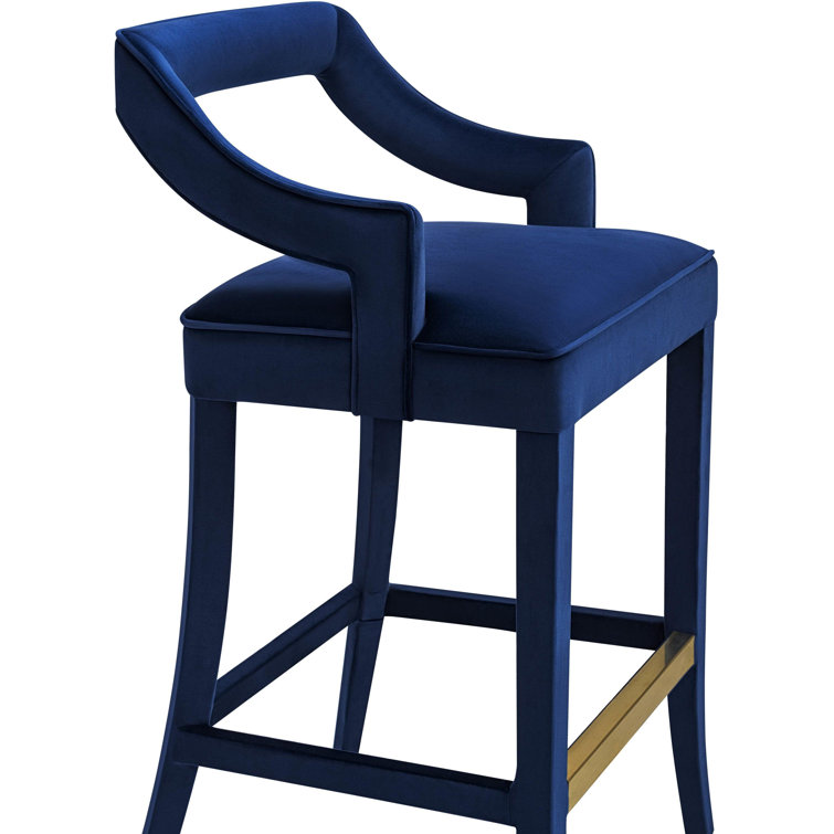 Latitude Run® Tiffany Velvet Stool & Reviews | Wayfair