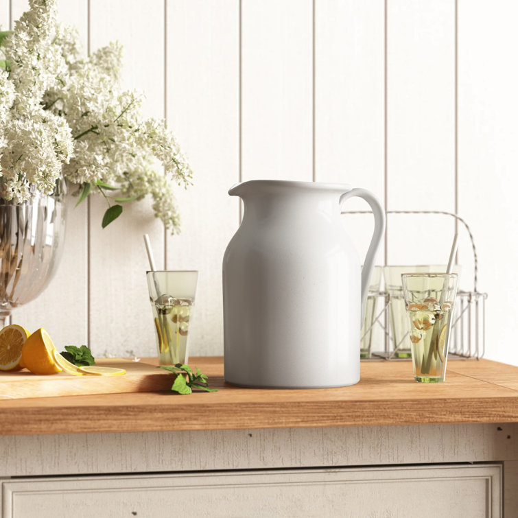 August Grove® Axtyn Terracotta 112 oz. Pitcher & Reviews - Wayfair Canada