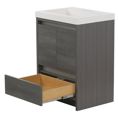 24 Inch Modern Bathroom Vanities You'll Love | Wayfair