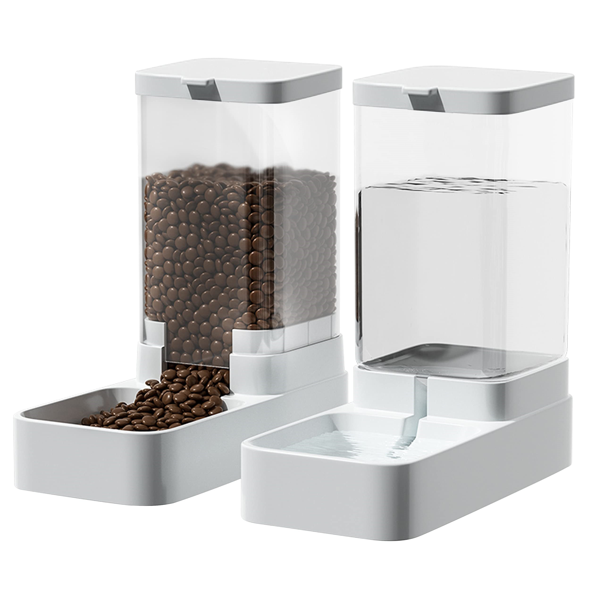UNIVERSAL WINDOW SOLUTIONS Gravity Pet Feeder And Drinker Set ...
