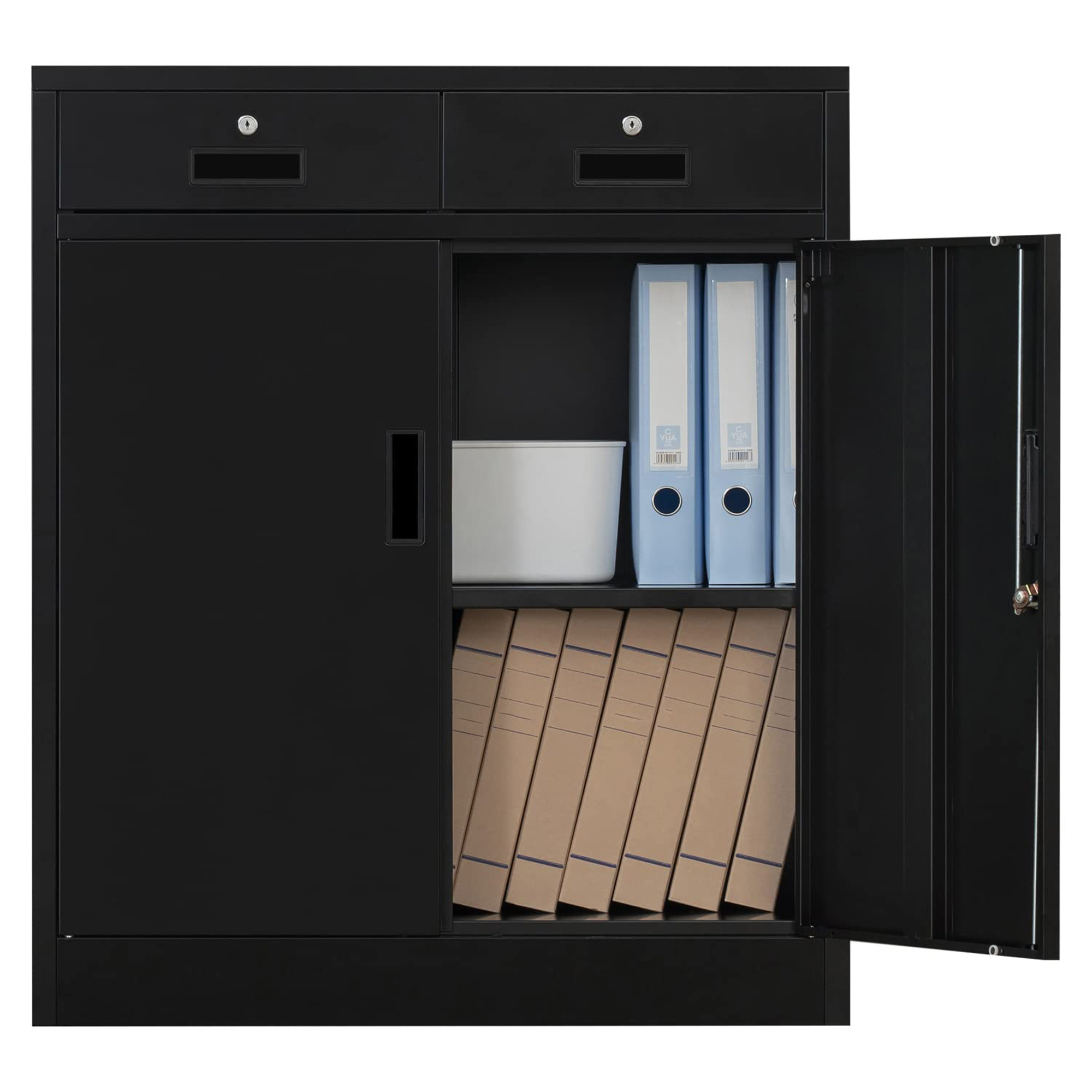 WFX Utility™ Steel Single Storage Cabinet (36" H x 31.5" W x 15.7" D ...