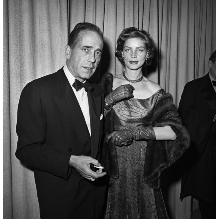 Globe Photos Entertainment Humphrey Bogart Humphrey Bogart And Lauren ...