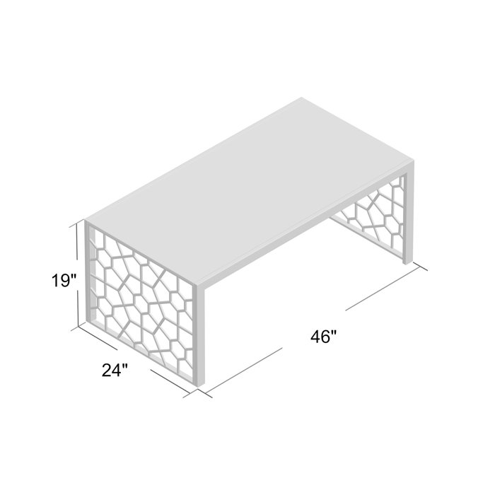 CosmoLiving by Cosmopolitan Juliette Coffee Table & Reviews | Wayfair